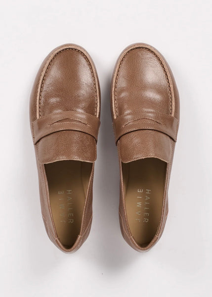 Jamie Haller Penny Loafer in Greige – TRISH