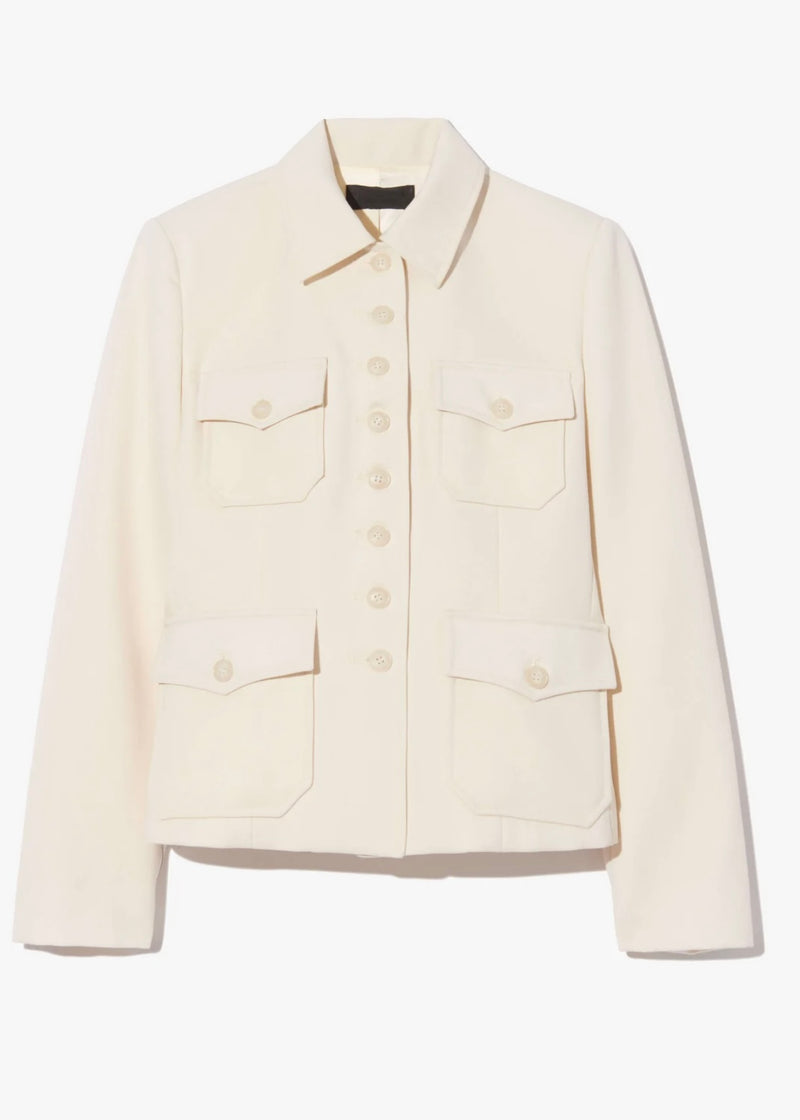 Nili Lotan Jamison Jacket Stone – TRISH